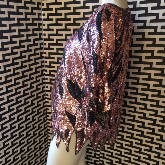 Tops | Vintage Sequence Top | Poshmark